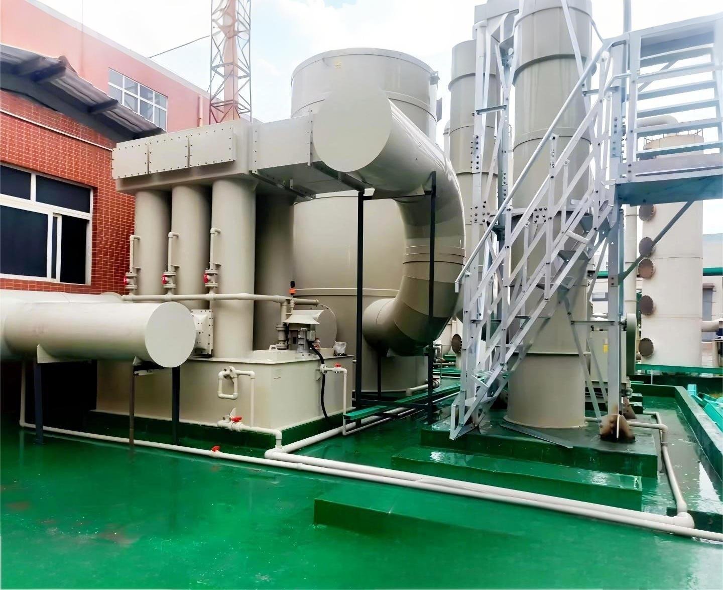 Waste Gas Treatment System for Nuclear Industry Smelting Plant ...
